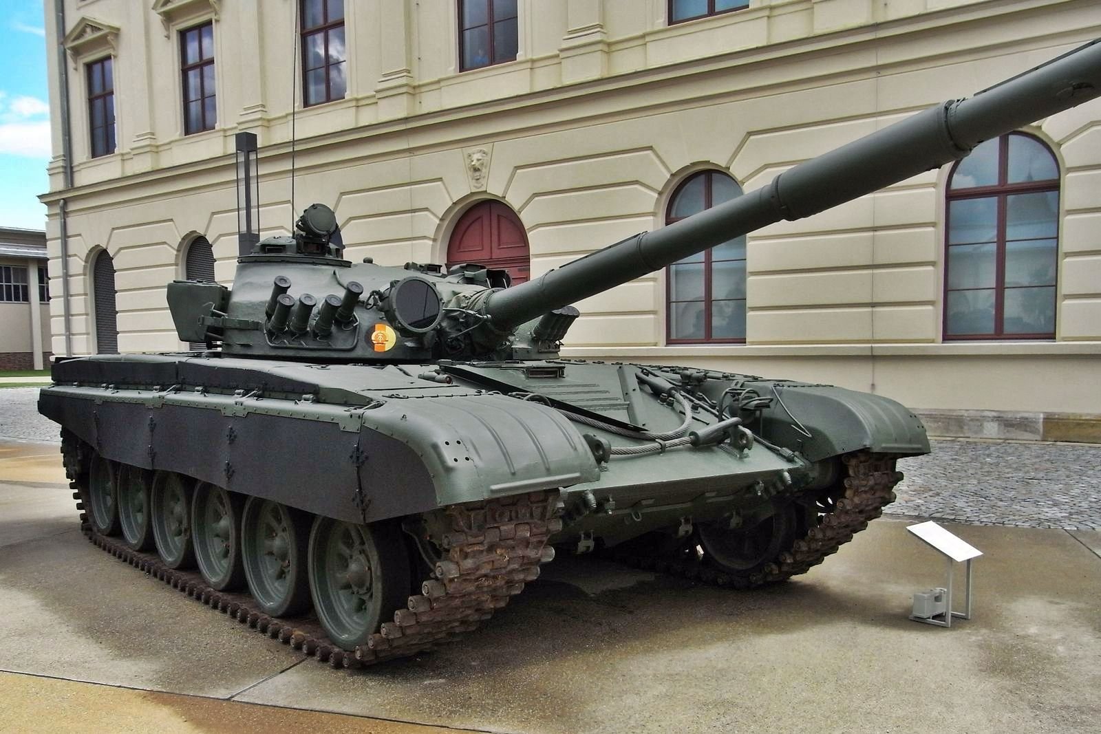 Т-72М1- отсутствуют опознавательные знаки и камуфляжи ГДР - Германия ...